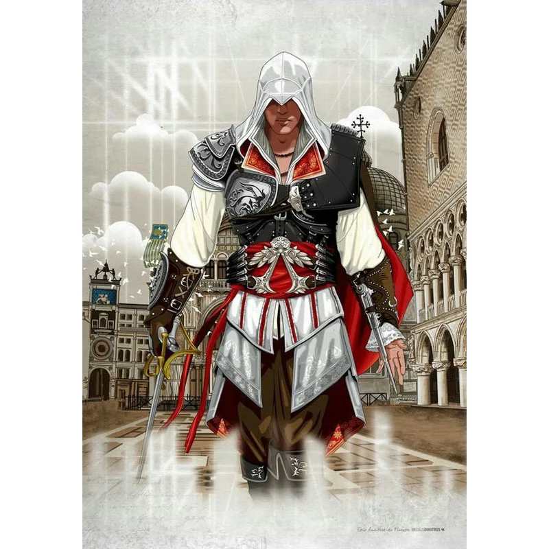 5D-DIY-Diamond-Painting-Assassin-s-Creed-Cross-Stitch-Kits-Full-Drill ...