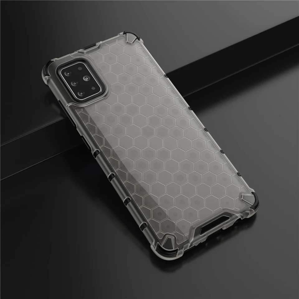 For-Samsung-Galaxy-A51-Case-Rugged-Soft-Transparent-Silicone-Armor ...