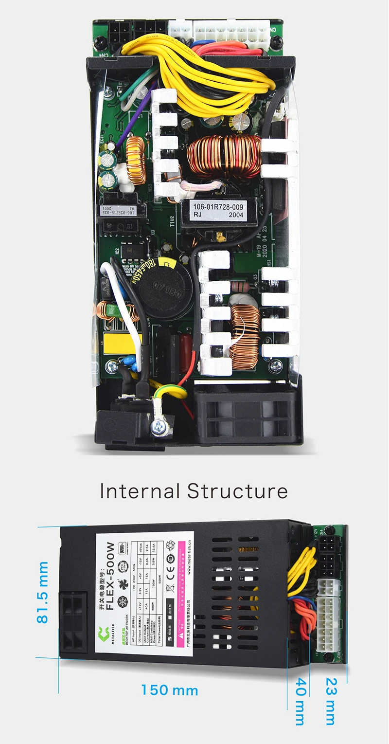 Power Supply - Has anyone bought the Metalfish 500W modular flex-atx ...