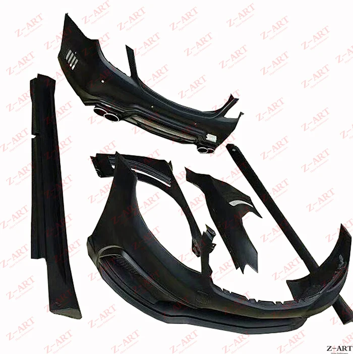 Z-ART wide body kit for Mercedes Benz S CLASS W222 prefacelift tuning ...