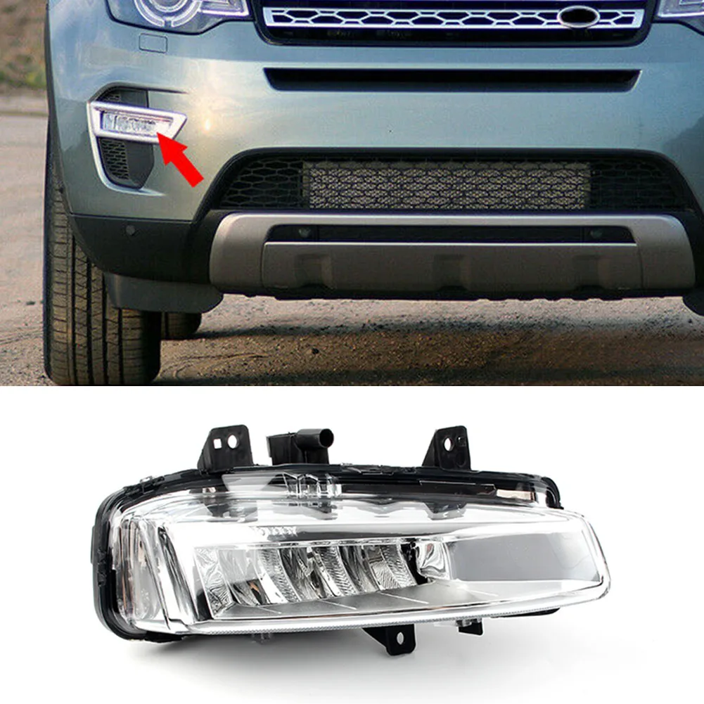 Car-Front-Bumper-Right-LED-Daytime-Running-Light-Fog-Lamp-LR077887-For ...