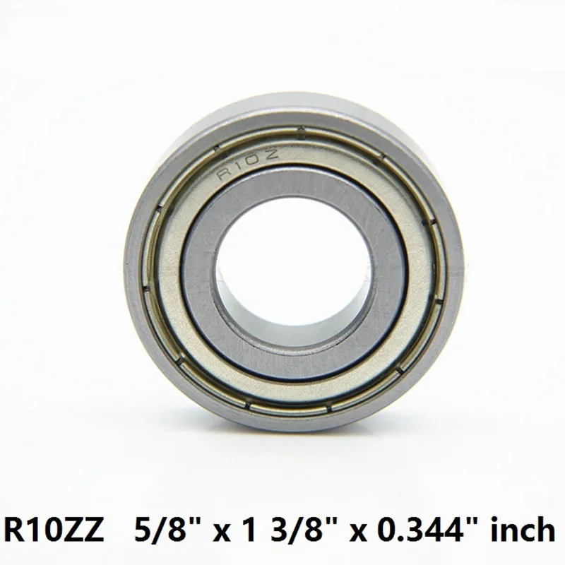 100pcs lot R10ZZ R10Z Double Shielded Ball Bearing 5 8 X 1 3 8 X 0 