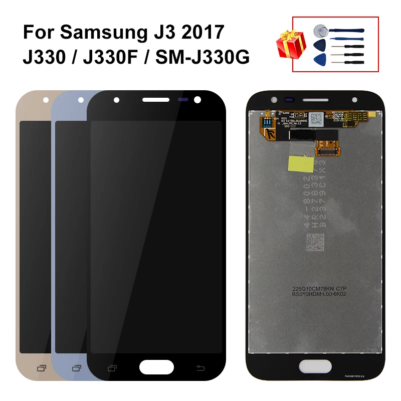 Display For Samsung Galaxy J3 2017 J330 J330F SM J330G LCD Display Touch Sensor Glass Digitizer ...