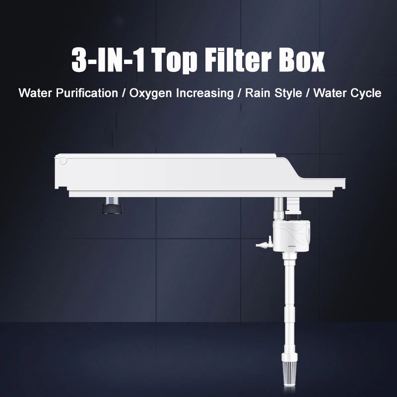 Aquarium-Fish-Tank-Top-Filting-Box-Rain-Filtration-Water-Purification ...
