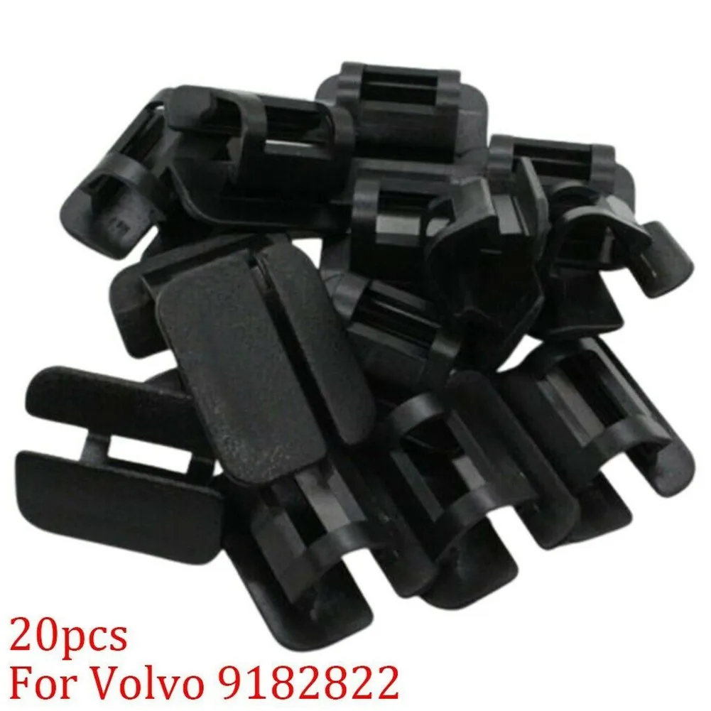 20pcs For Volvo 9182822 Engine Hood Insulation Pad Clips Nylon Lining ...