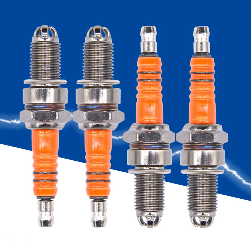 1 Pcs Head Motorcycle Platinum Nozzles Spark Plugs D8TC Level 3 Multi ...