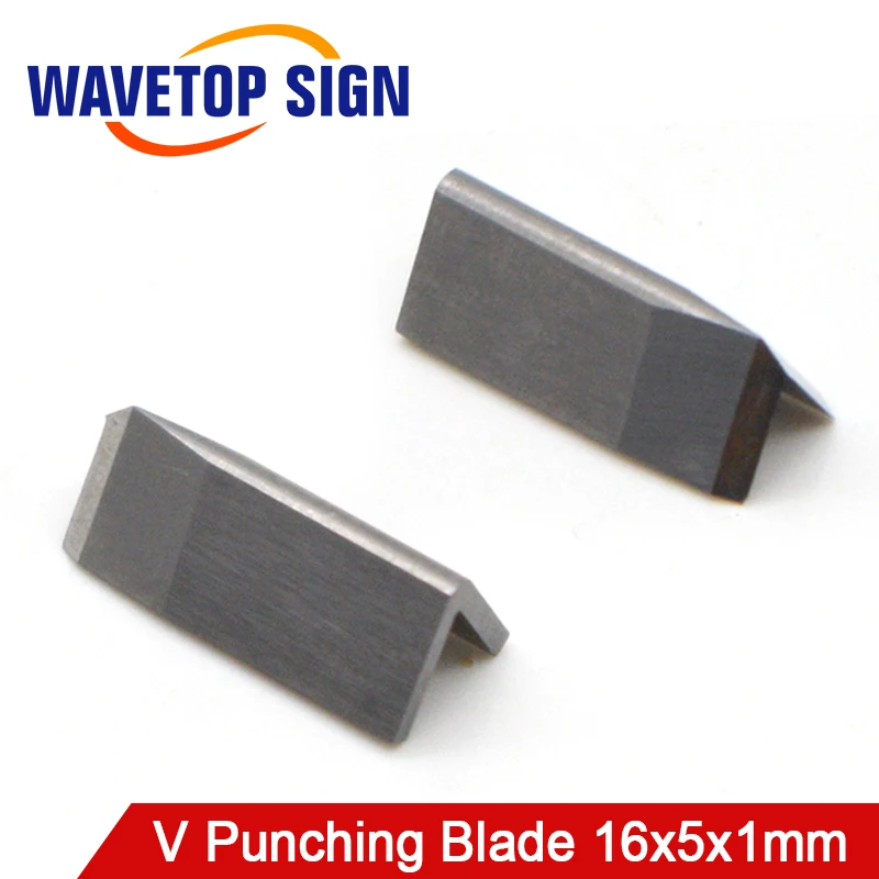 WaveTopSign Tungsten Steel V Punching Blade 16x6x1mm for V Shaped ...