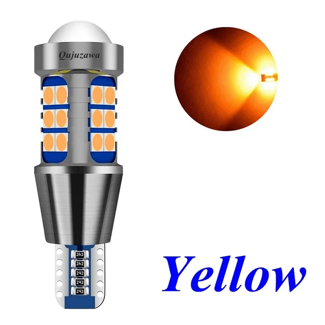 T15 W16W WY16W Super Bright LED Bulbs Car Tail Brake Light Turn Signals ...