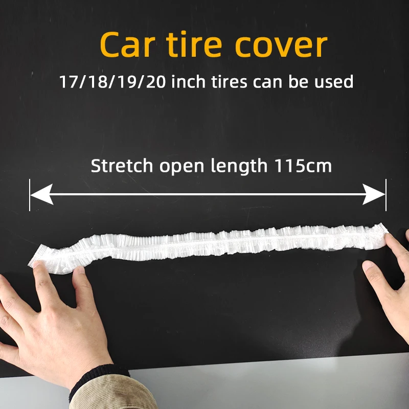 15-21-Inch-Automobile-Disposable-Tire-Plastic-Protective-Cover-Spray ...