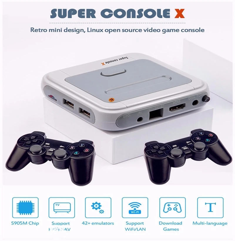 WiFi-4K-HD-Super-Console-X-Pro-50-Emulator-50000-Games-Retro-Mini-TV ...