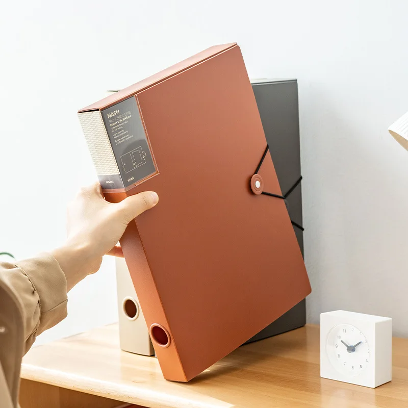 A4-Large-Capacity-File-Storage-Box-Documents-Paper-Waterproof-Organizer ...