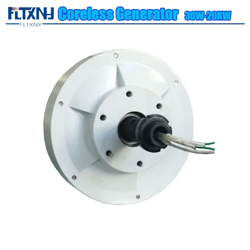 FLTXNY Coreless Maglev Generator 600W 12V 24V 3 Phase 250 RPM 800W ...