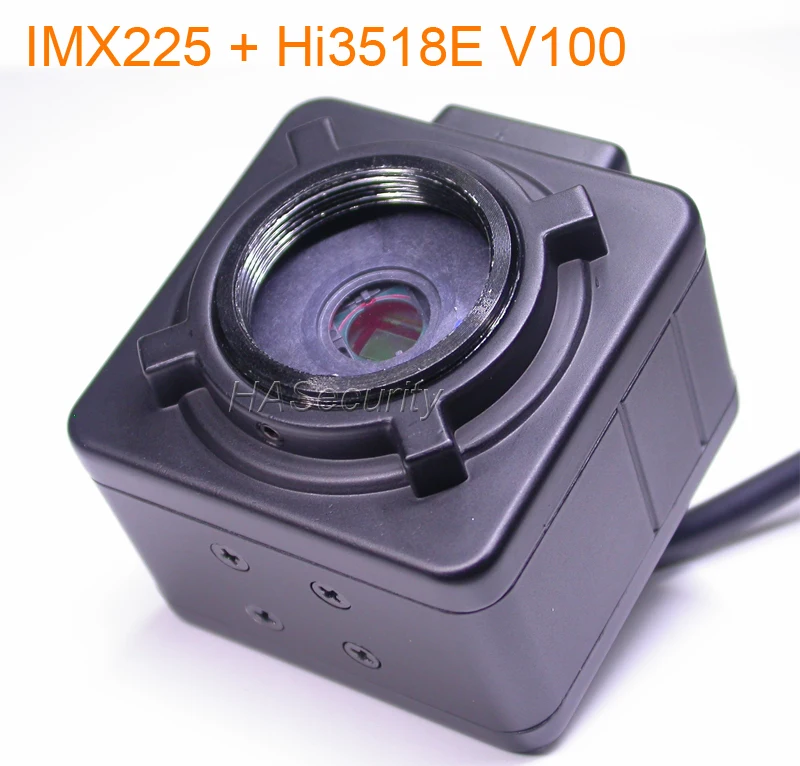 향상된 나이트 비전 박스 스타일 IPCam, H.264, 720P 1/3 "Exmor IMX225 CMOS + Hi3518E ...