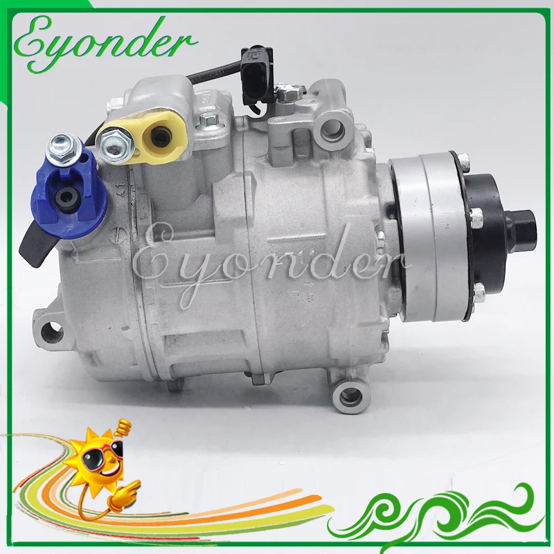 Auto Ac A/c Compressor 7seu17c For Audi A5 8t3 S5 R5 4.2 R8 5.2 Fsi ...