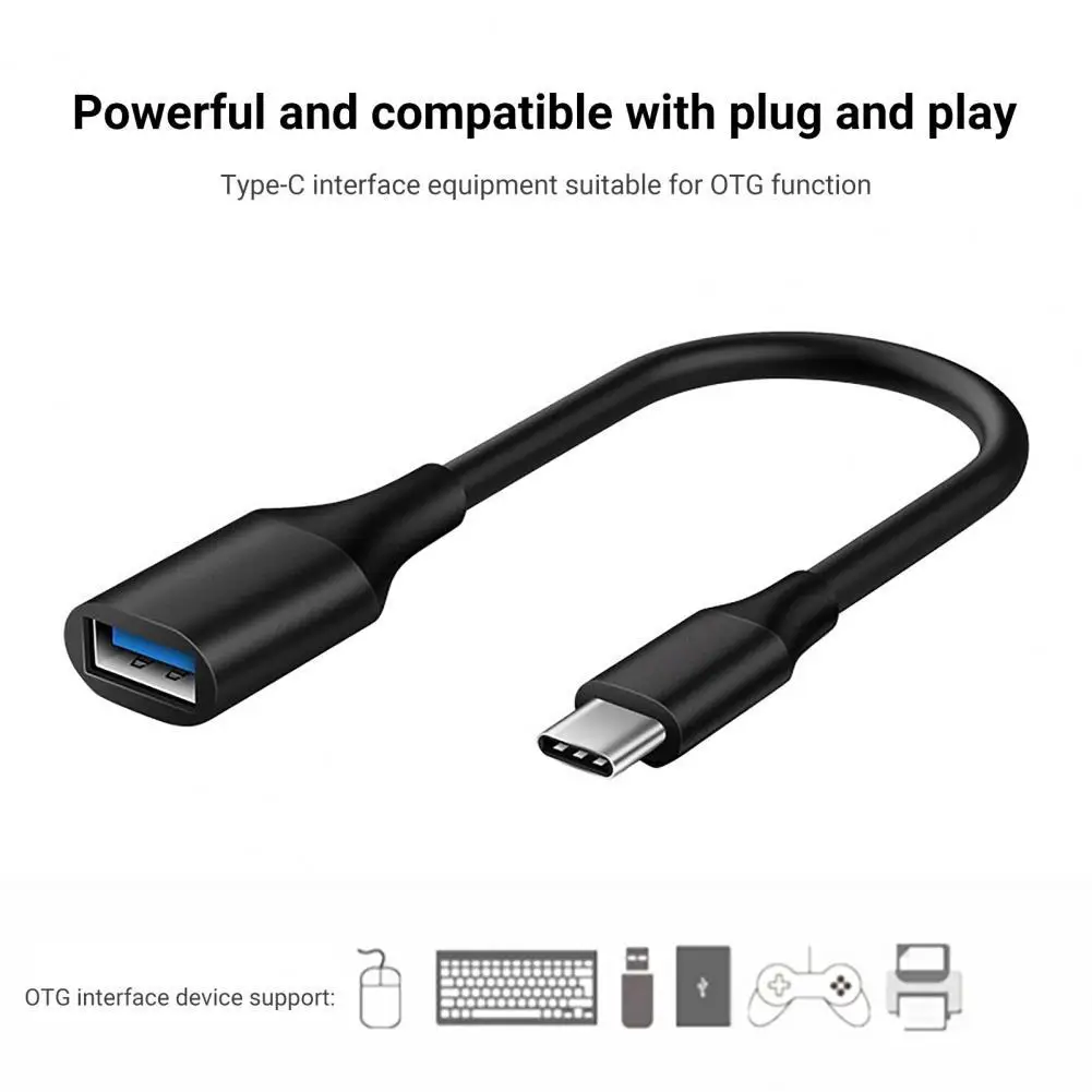 OTG Data Cable Quick Charging Multi purpose Charging Cord Hot Swap Type ...