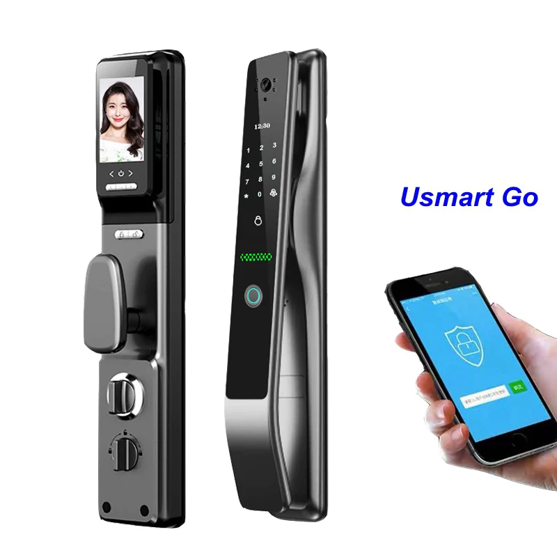 Eye-Cat-Camera-Wifi-Smart-Fingerprint-Lock-Password-RFID-Electronic ...