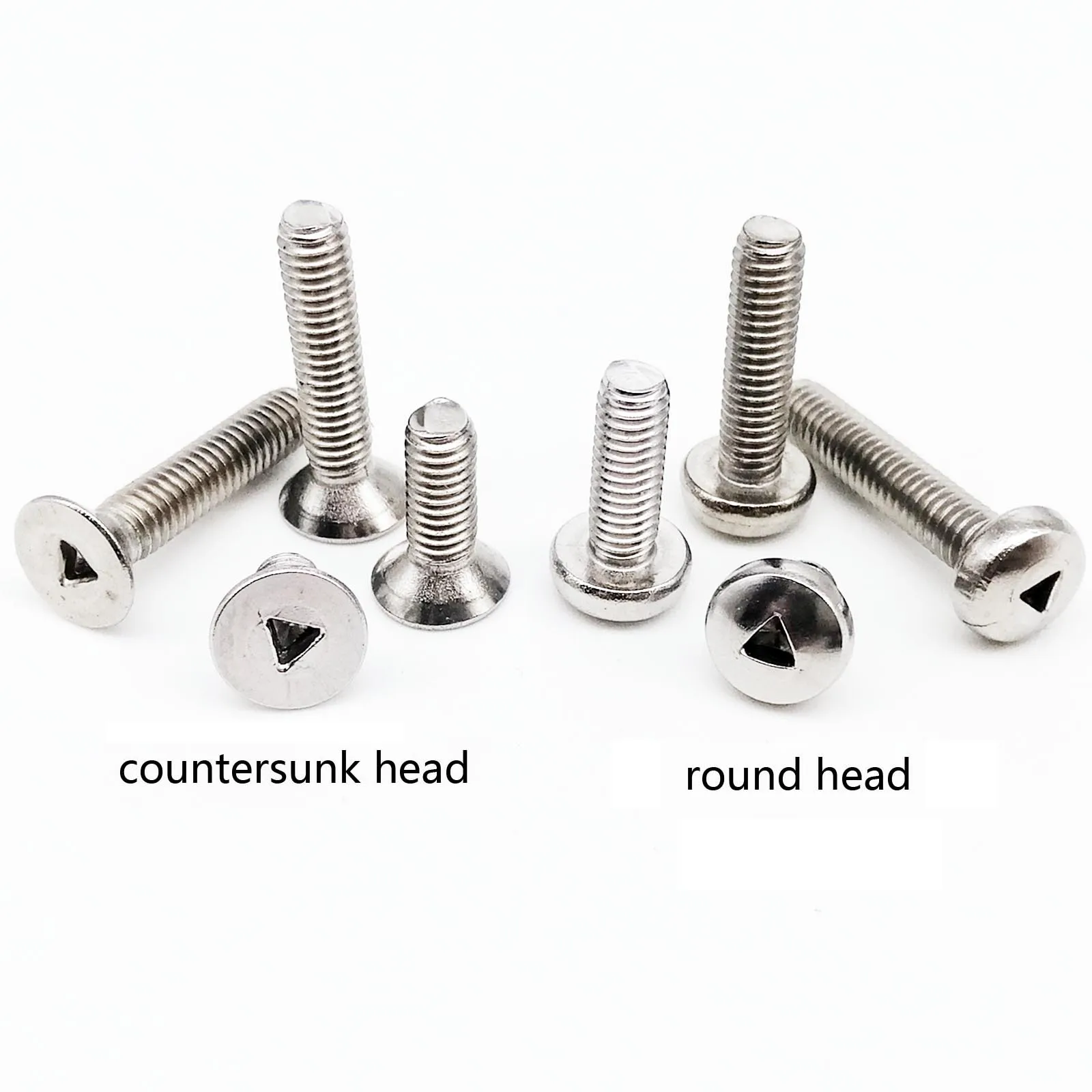 10pcs M2 M3 M4 A2-70 304 Stainless Steel Triangle Socket Triangular ...