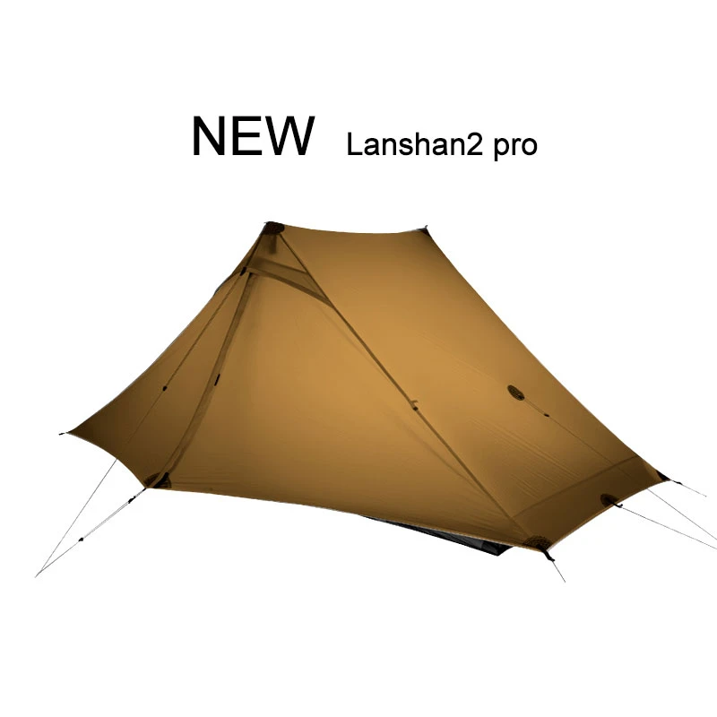 3F UL GEAR LanShan 2 pro Tent 2 Person Outdoor Ultralight Camping Tent 3 Season Professional 20D ...