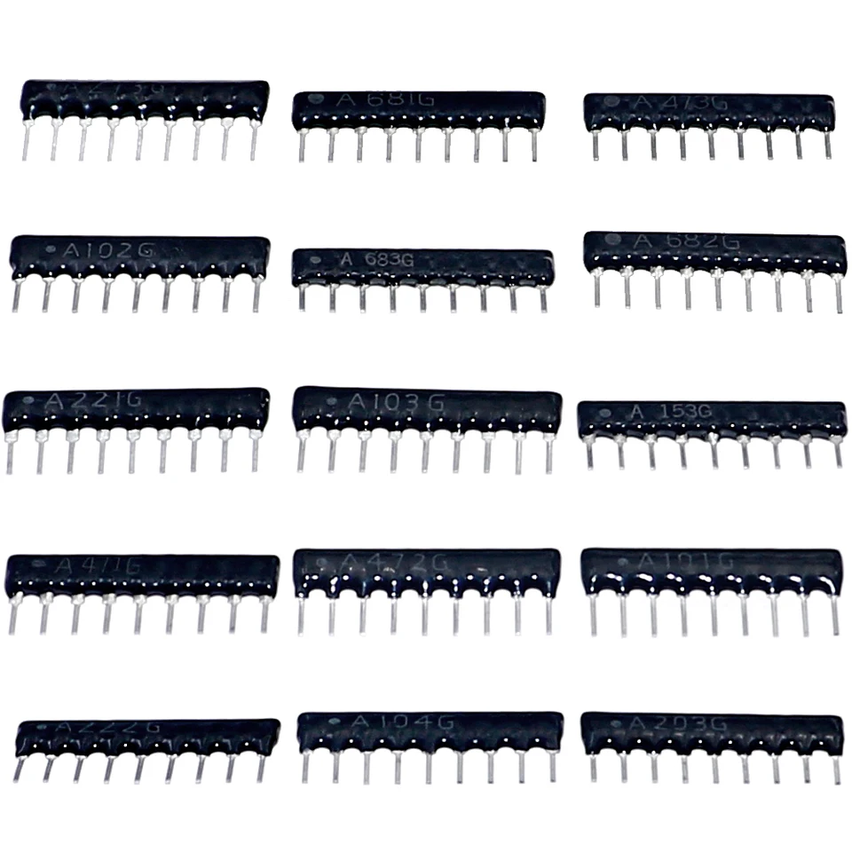Ihc A103J / 9A103 / 9A103J Network Resistor DIP Insulation 9pin 10K Ohm ...