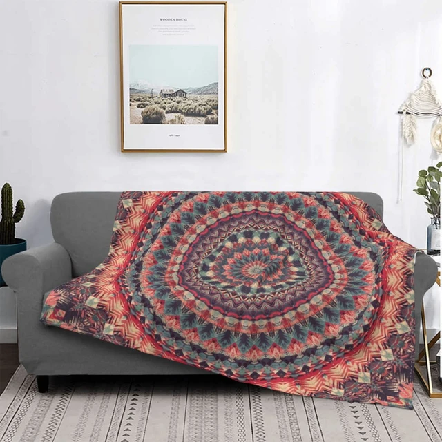 Mandala Throw Blanket