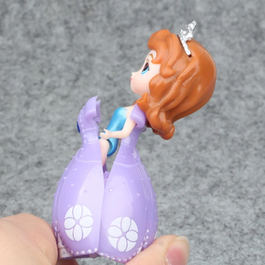 Top New Disney Princess PVC Model Toys 18pcs/set Aurora Snow White Elsa ...