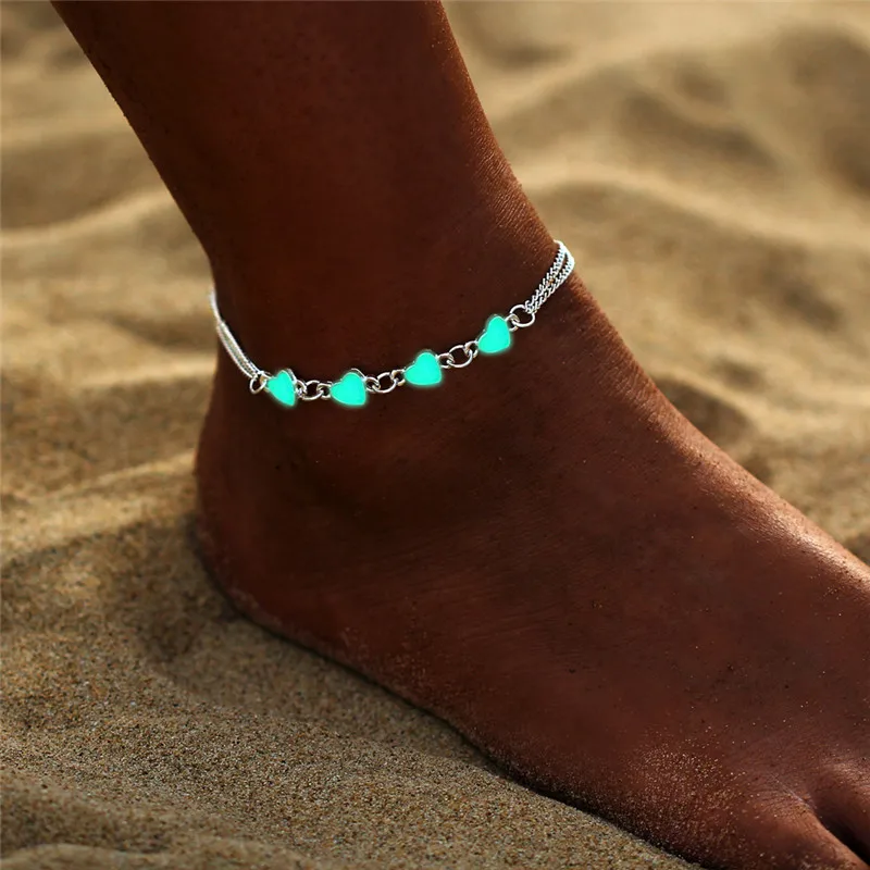 Multi Rainbow Colorful Seed Beads Foot Leg Ankle Bracelet Handmade ...