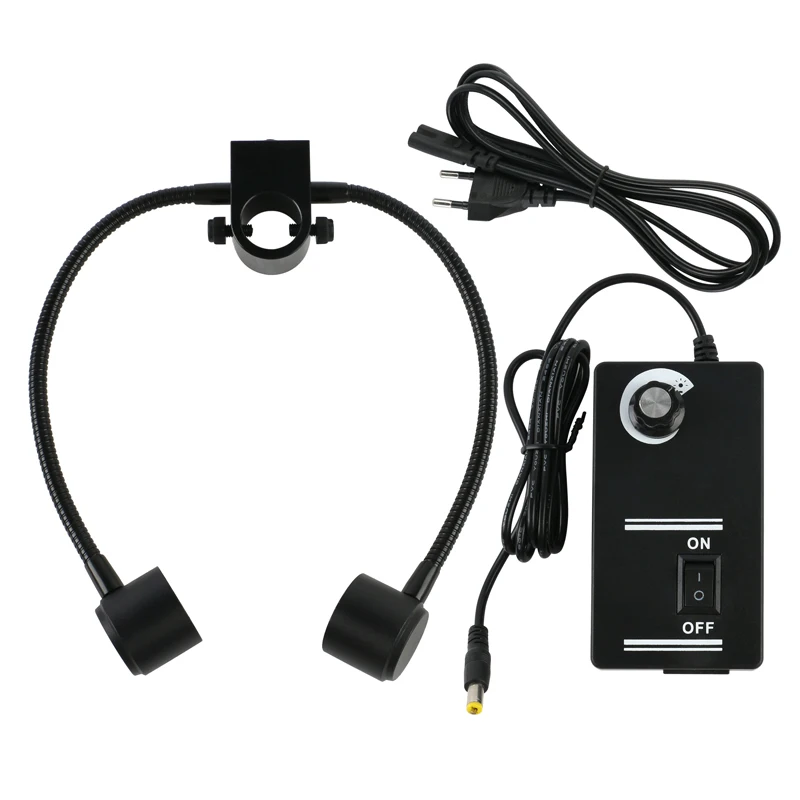 25mm 3w 2x12 Led Bulb Twin Dual Goose Neck Illuminator Lights Lamp For ...