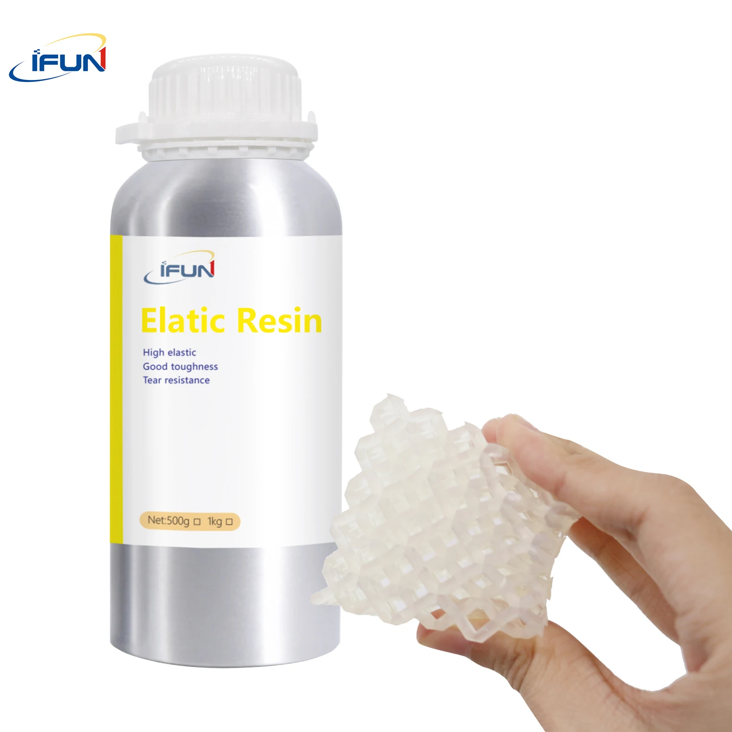 IFun 3d Resina Flexible Elastic 3D Printer Resin Low Shrinkage Printing ...