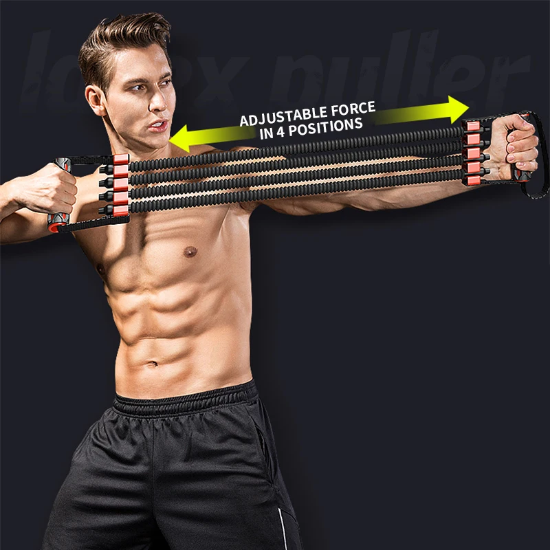 Multifunctional-chest-expander-male-pull-rope-elastic-belt-home-fitness ...