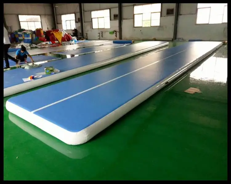8m/9m/10m*1m*0.2m Inflatable Gymnastics Airtrack Floor Tumbling Air ...