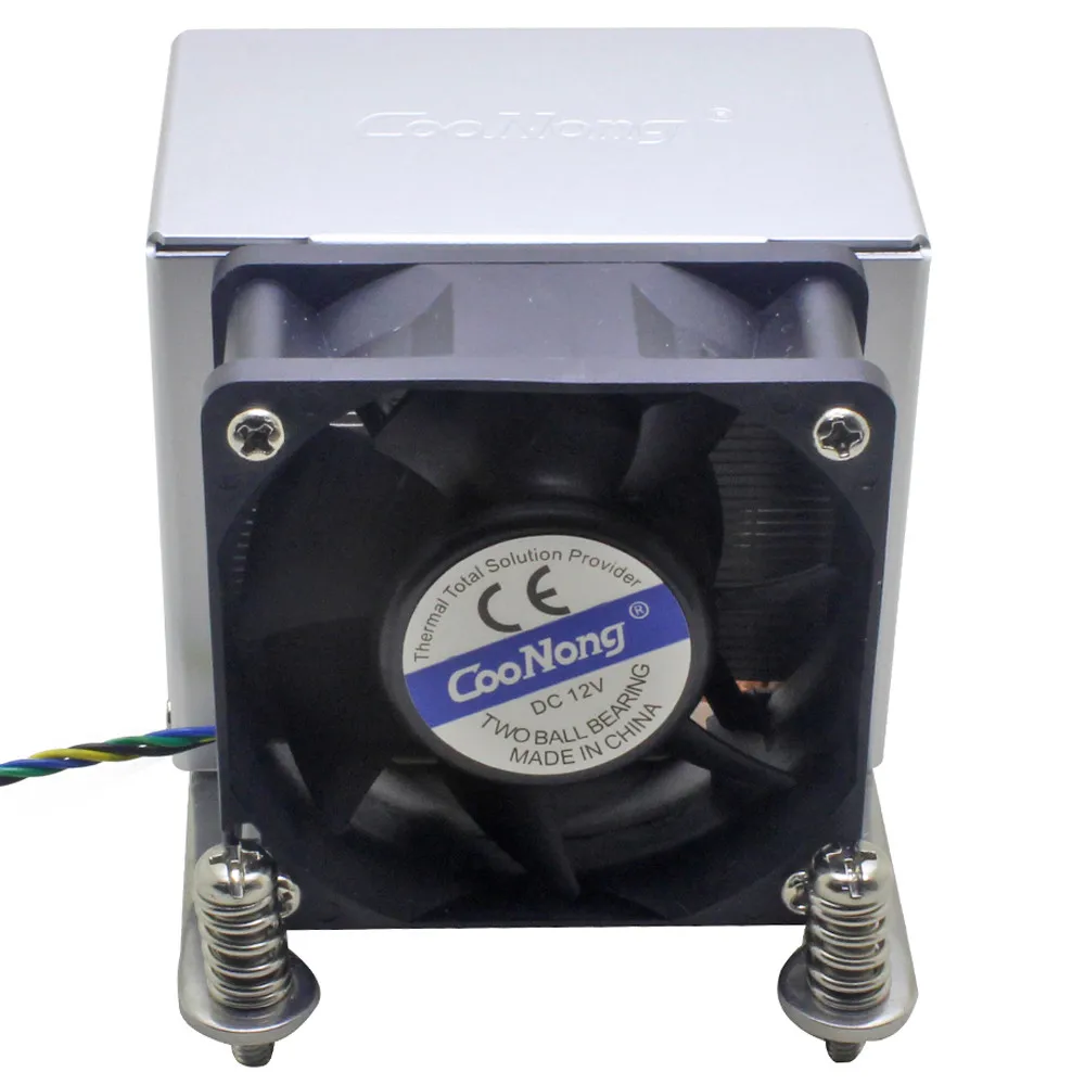 2U Server CPU Cooler 6025 Cooling Fan 3 heat pipe for Intel LGA 2011 ...