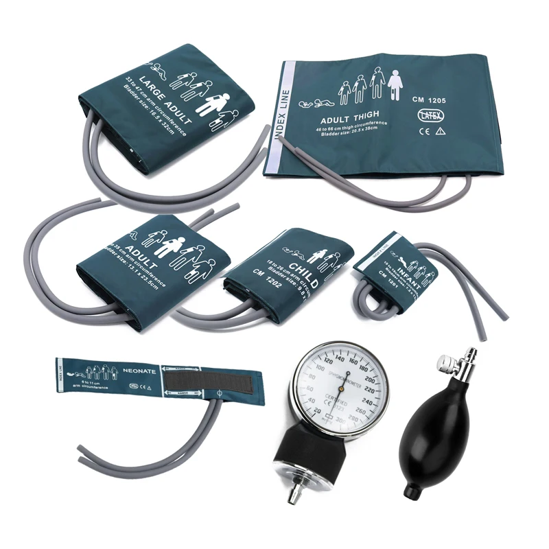 Dual Tube Adult Neonate Infant Child Upper Arm Medical Blood Pressure ...