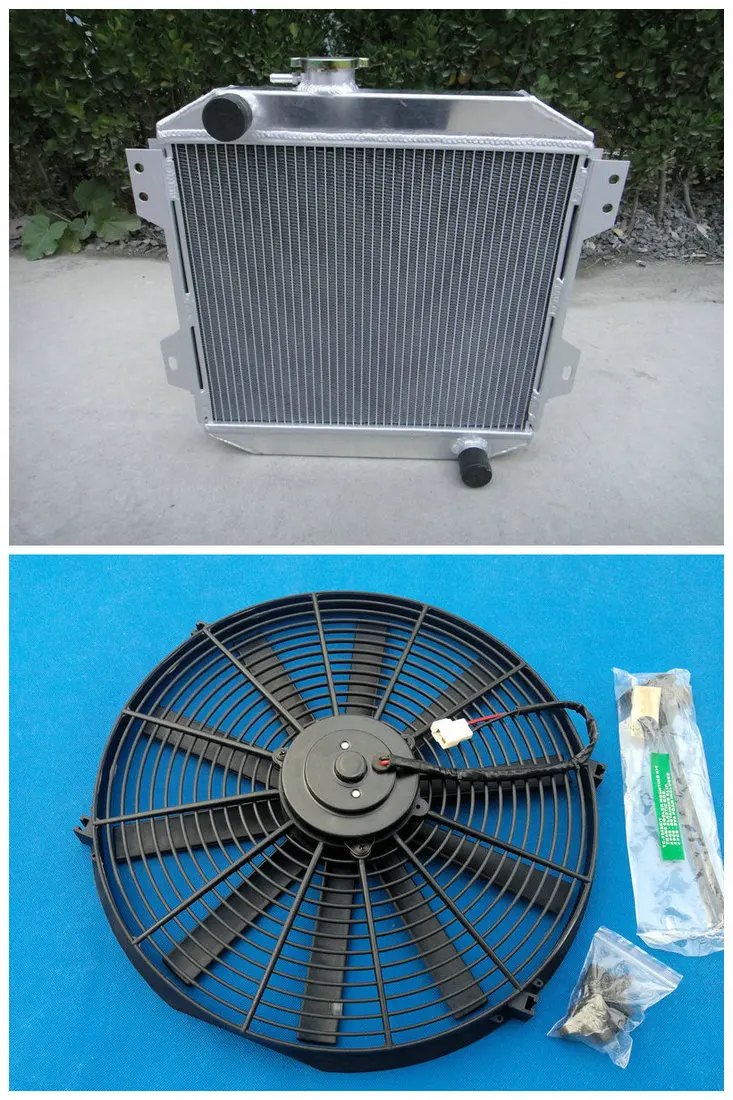 HOT-SELLING-Aluminum-Radiator-Fan-For-FORD-Capri-MK1-MK2-MK3-Kent-1-3L ...