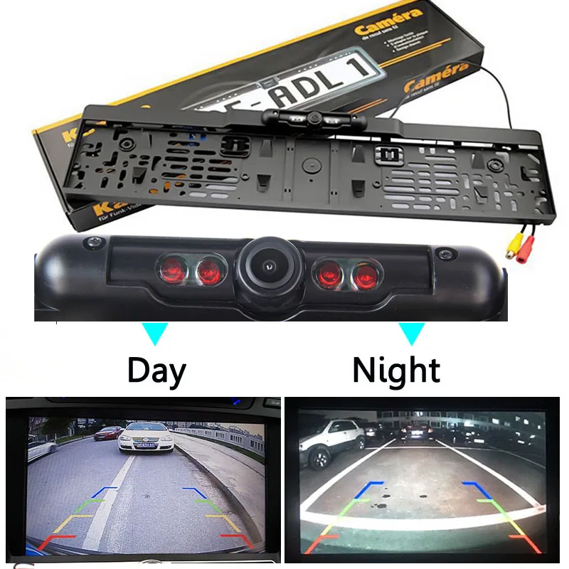 License Plate Rear View Camera