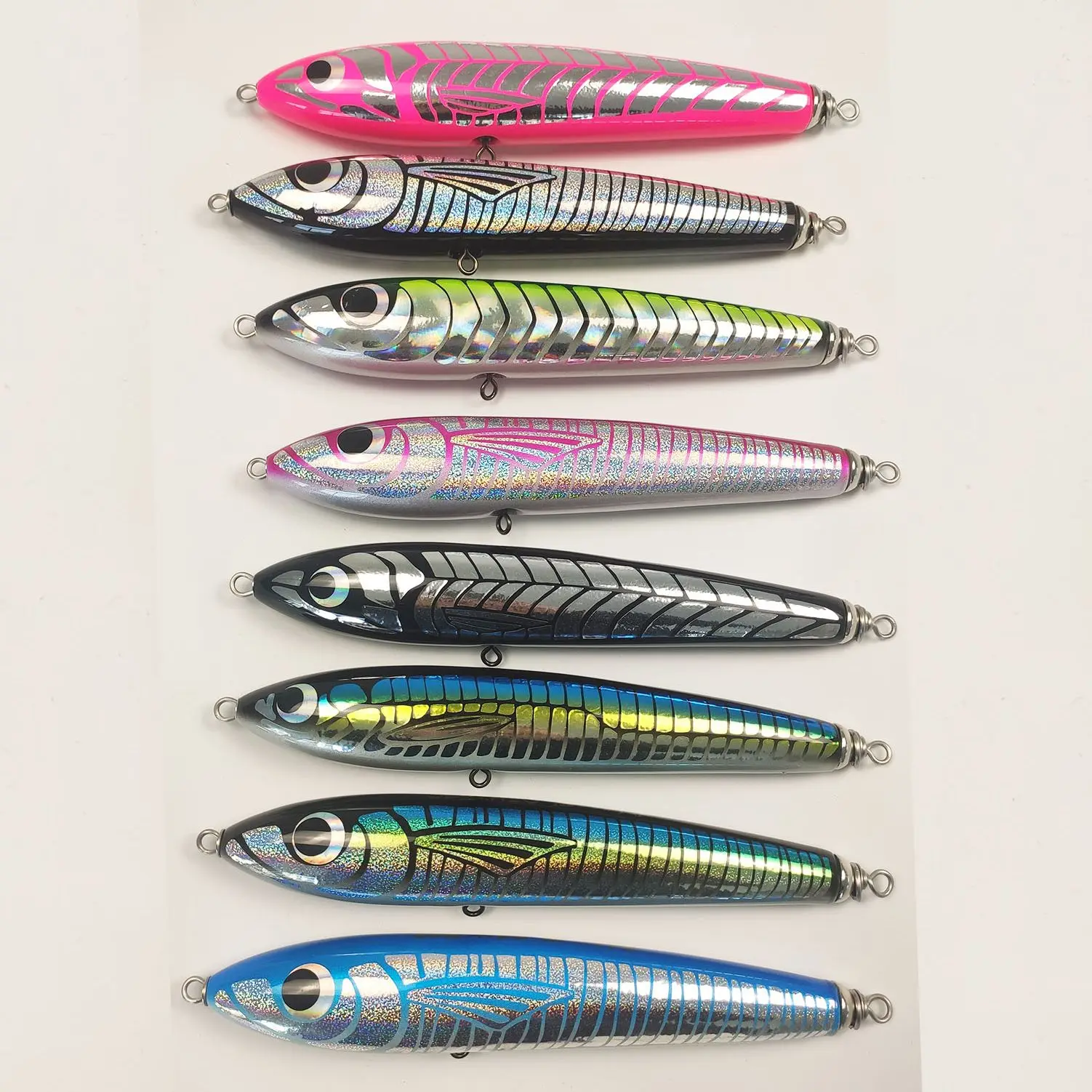 Timber Gamma Carpenter Wood Floating Popper Stickbait Fishing Lure For ...