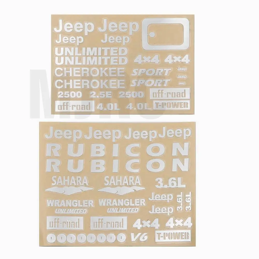 wrangler-stickers-for-Traxxas-trx4-Defender-Bronco-Ranger-AXIAL-SCX10 ...