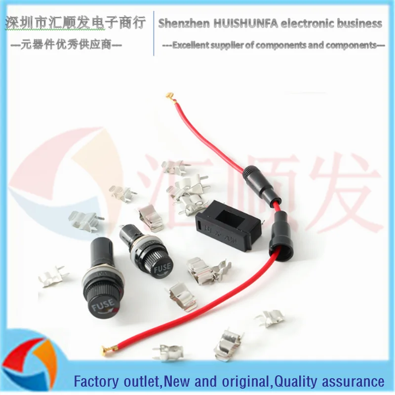 5*20 Üveg Biztosítéktartót 6*30 Mm Vezetékkel És Tavaszi Blx-A Típusú ...