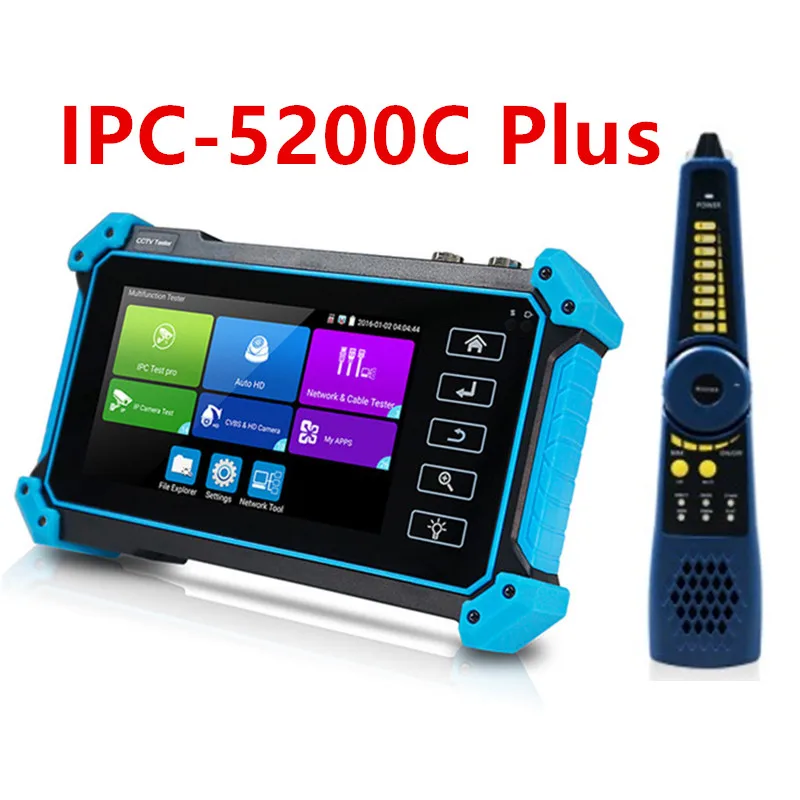 최신 CCTV 테스터 IPC 5200 플러스 IPC 5100Plus 전체 8MP CVI TVI AHD SDI 아날로그 VGA 및 ...