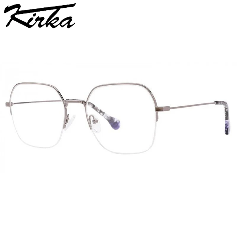 Kirka-Woman-Metal-Glasses-Frames-Half-Rim-Eyeglasses-for-Women-Optical ...