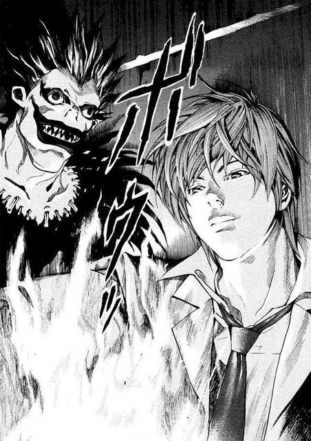 Death Note Manga Art