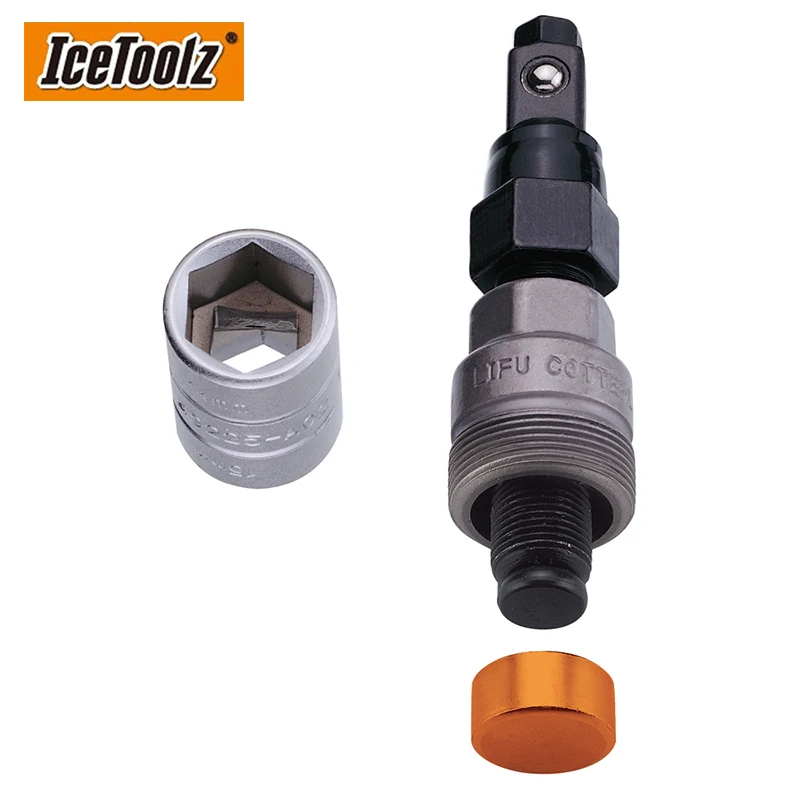 IceToolz 04D2 Bicycle Cotterless Crankarm Extractor For Shimano Octalink & ISIS Drive System ...
