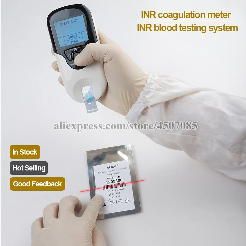 Máquina de prueba INR con certificación CE, kit de prueba INR, medidor ...