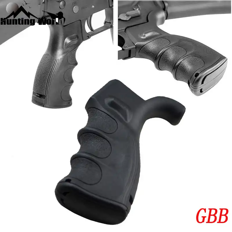 Tactical Polymer Pistol Grip QD Vertical Grip Folding Bipod Grip Handle ...