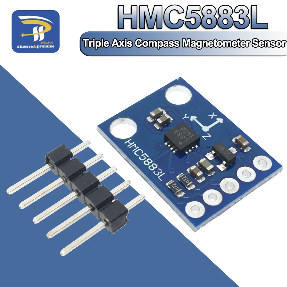 GY 273 3V 5V HMC5883L Original L883 Triple Axis Compass Magnetometer ...