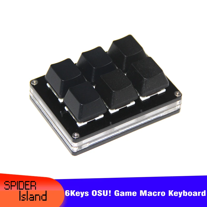 Macro Mini Keyboard 6 Key Programming Gaming / Shortcut / Drawing ...