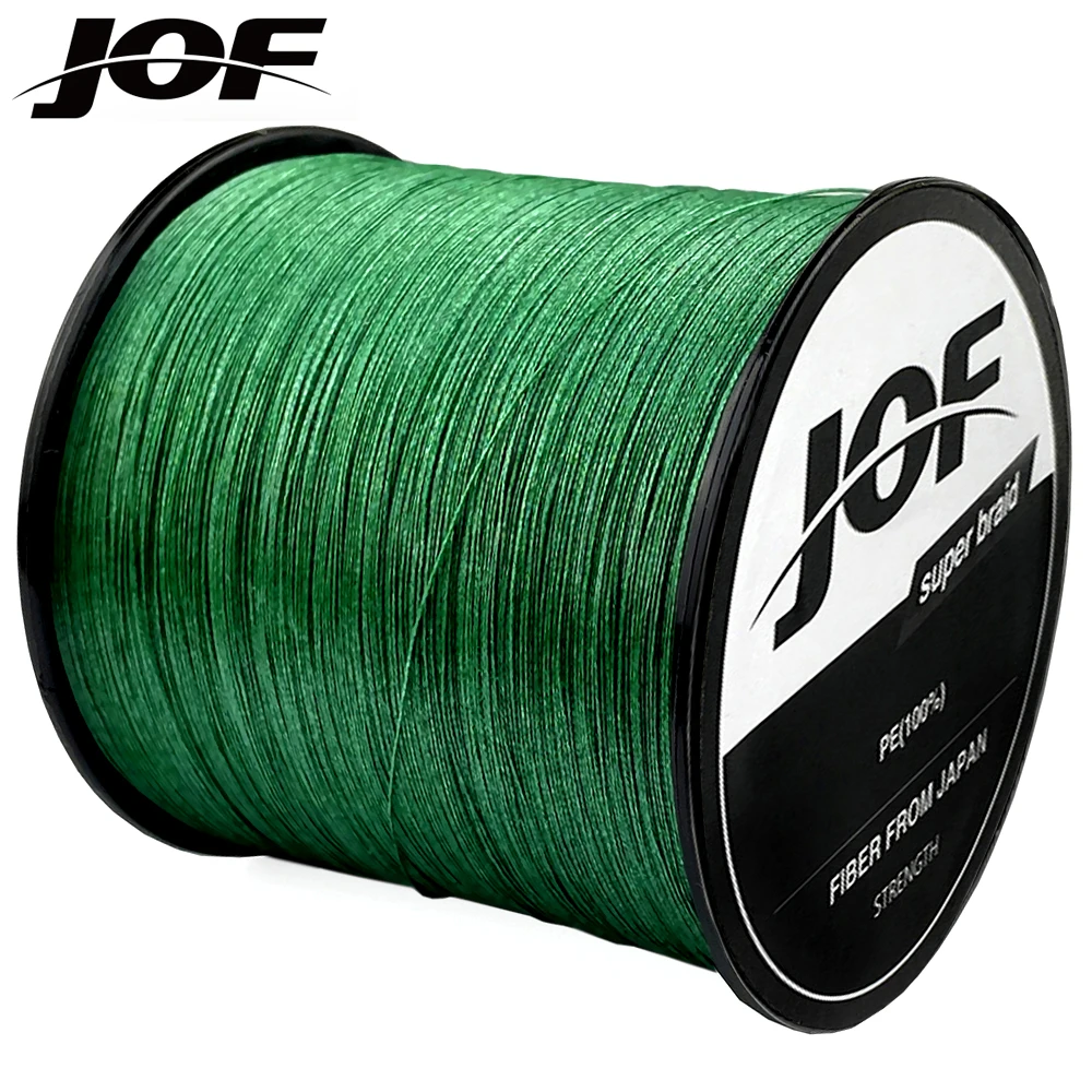 Jof 500m 300m 100m Multicolour Pe Braided Wire 8/4 Strands ...