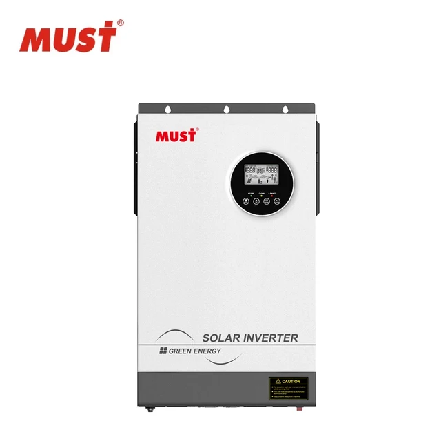 MUST PH1800 Pro 3KW 3000W 24V Home Hybrid Solar Inverter MPPT 80A Max ...