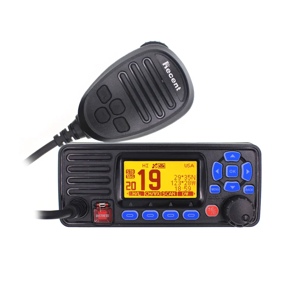 with GPS VHF Fixed Marine Radio Recent RS-509MG 25W 156.000-162.000MHz ...