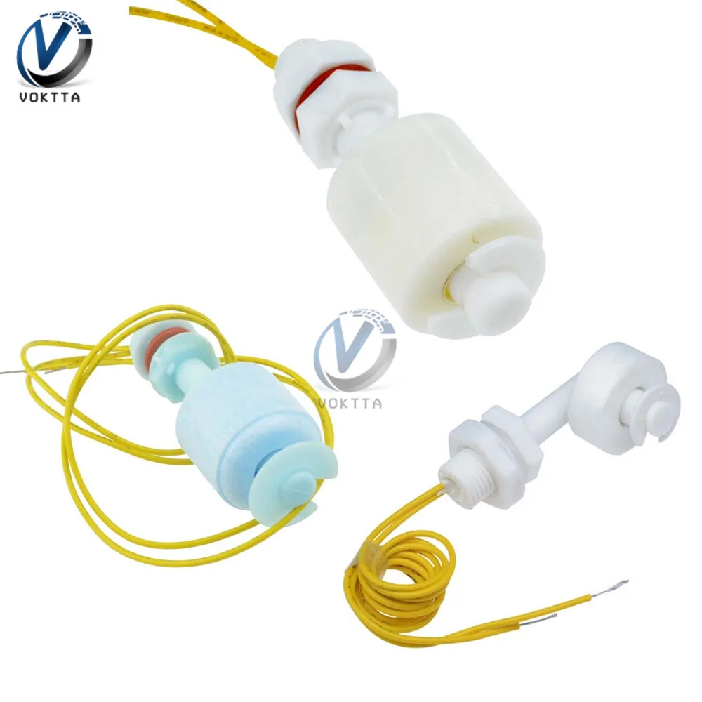 Liquid Water Level Sensor Float Switch Low Voltage P45 PP 52MM Plastic ...