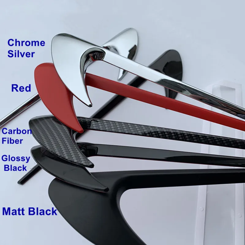 Car Front Fender Emblem Vane Fender Trim Emblem for Mercedes Benz A MG ...